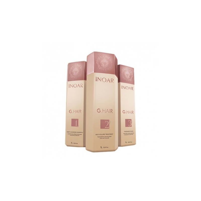 INOAR G HAIR Progressive brush keratin german formul traitement KIT 34 ...