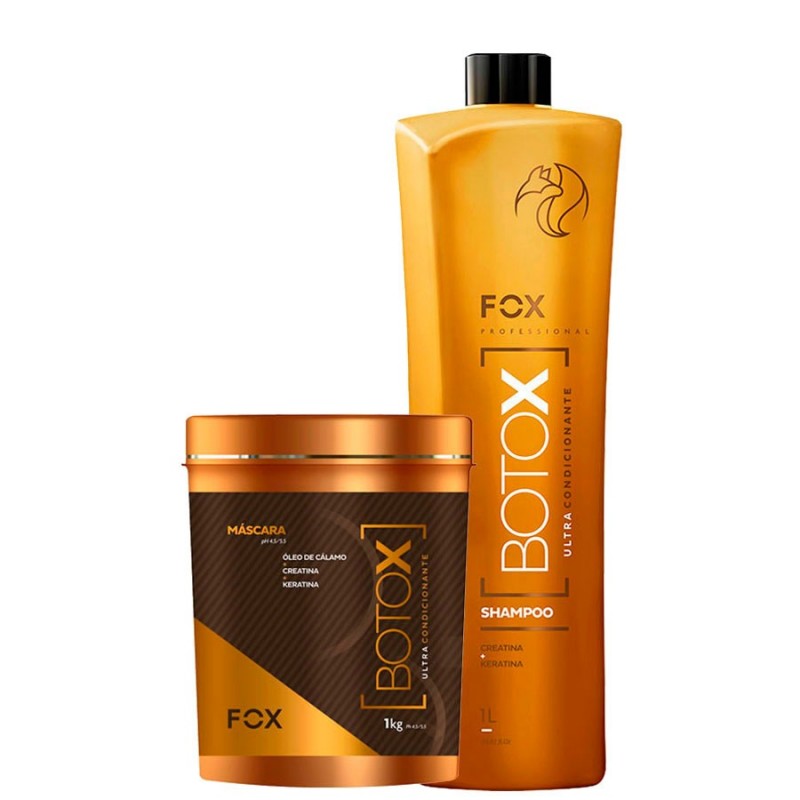 Botox Fox Gloss Ultra Condicionante Da Fox Beautecombeleza.com Fox 48,00